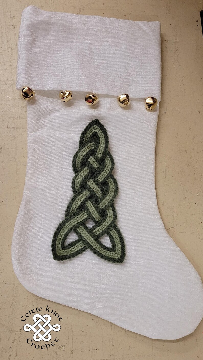 Celtic Christmas Tree Trio, Crochet Pattern for Christmas - Etsy