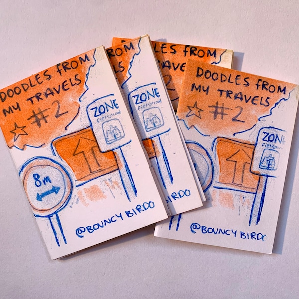 Risograph Zines - Etsy