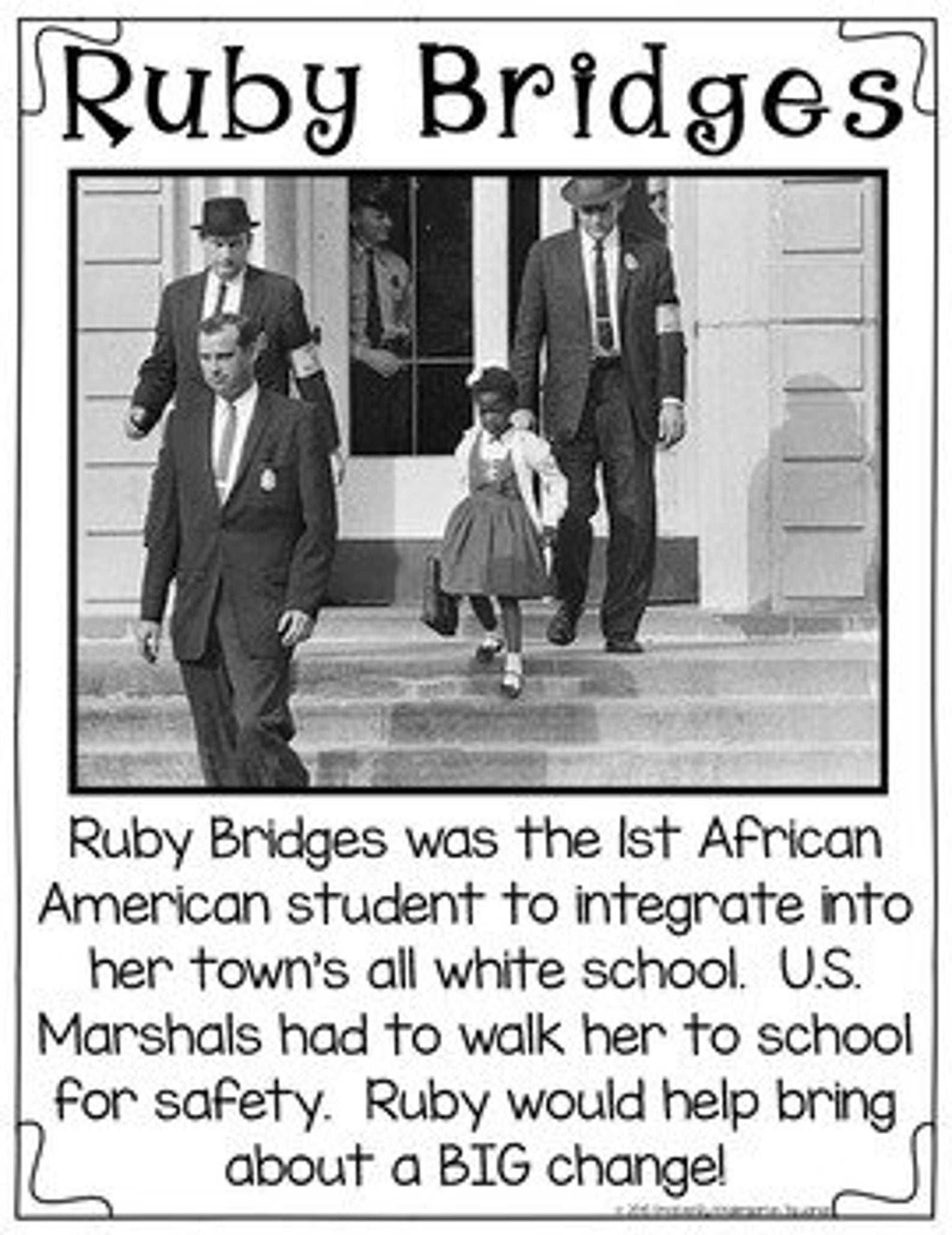 Ruby Bridges Doll - Historywearz™ Refurbished Doll - Black Doll ...