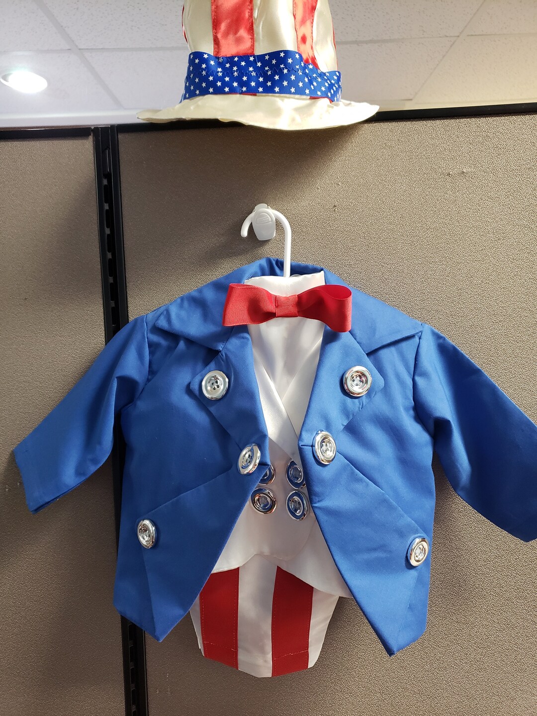 Baby Uncle Sam Halloween Costume / Yankee Doodle Dandy Costume ...