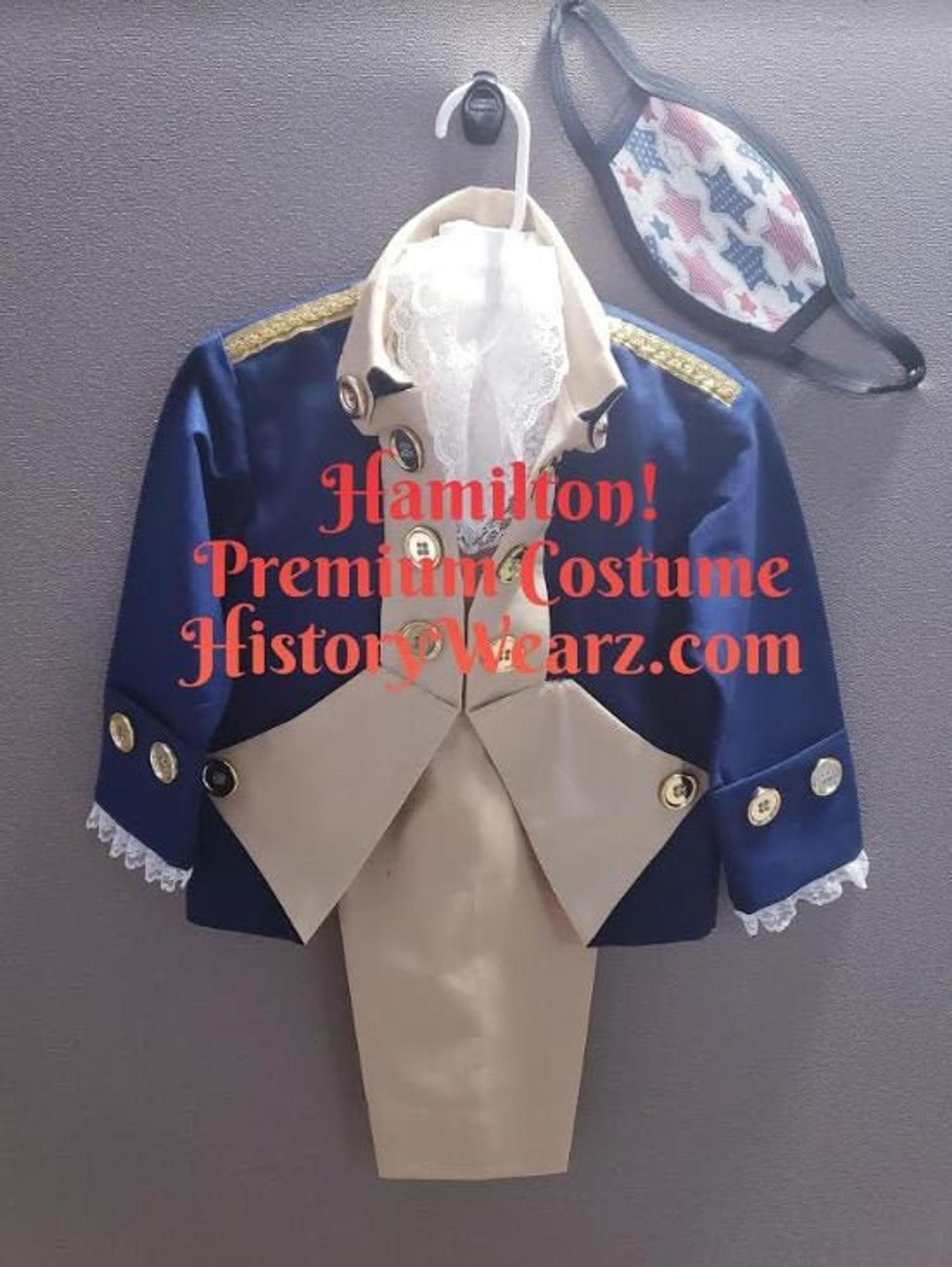 Hamilton Costume for Kids / Alexander Hamilton / Halloween - Etsy