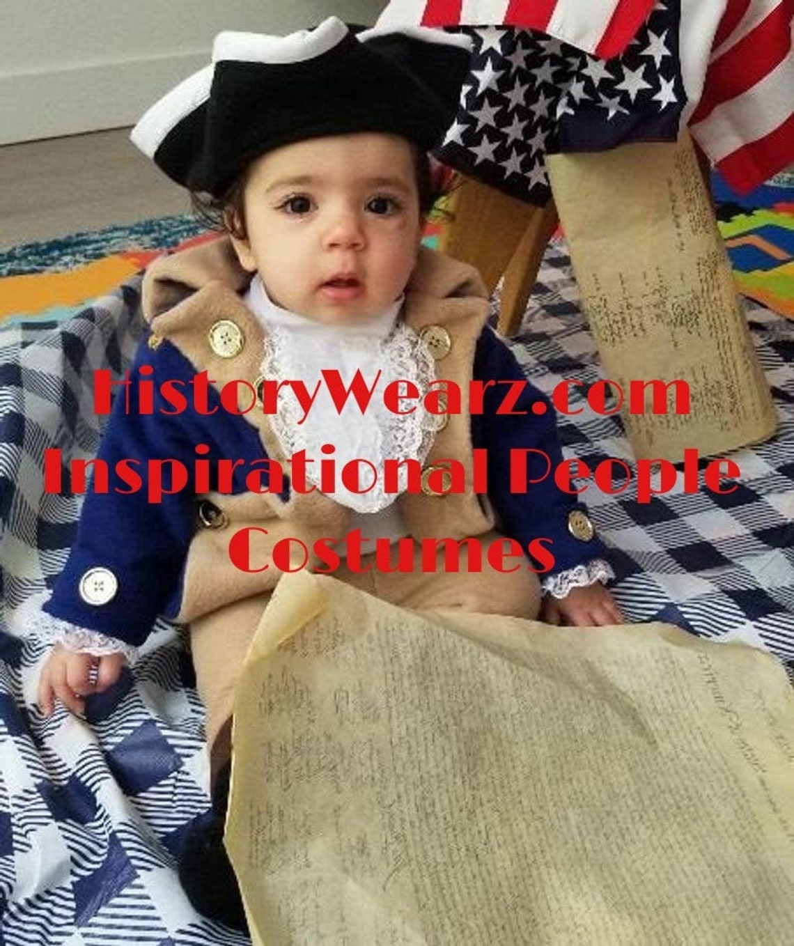 Patriotic Costume for Children / Hamilton Costume for Baby / | Etsy