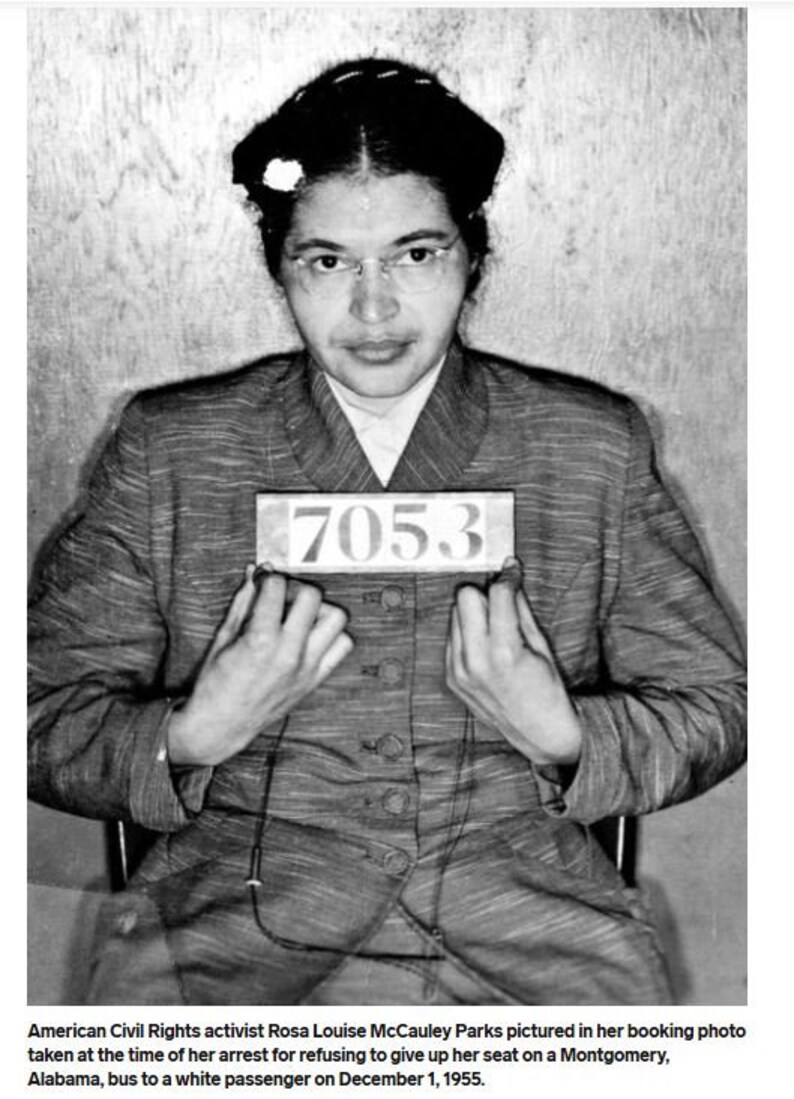 Rosa Parks Costume Montgomery Bus Boycott Suit Theater | Etsy