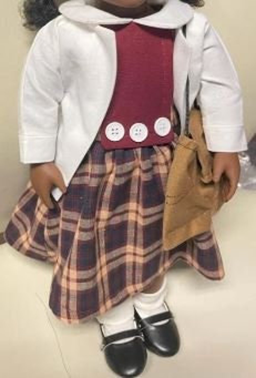 Doll Clothes - Ruby Bridges Doll Clothes - Historywearz Doll Clothes ...