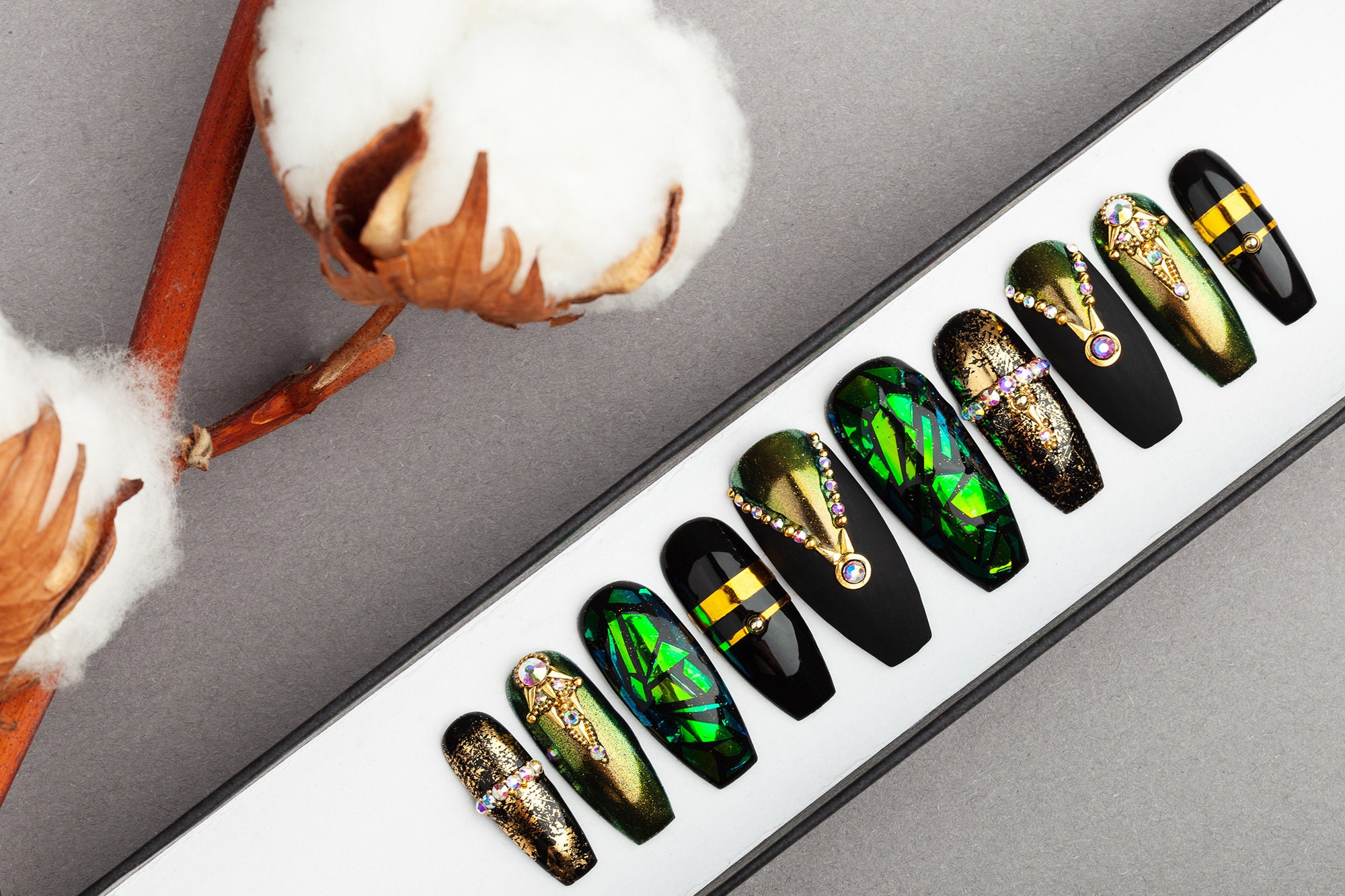 Egyptian Curse Press on Nails Fake Nails False Nails - Etsy