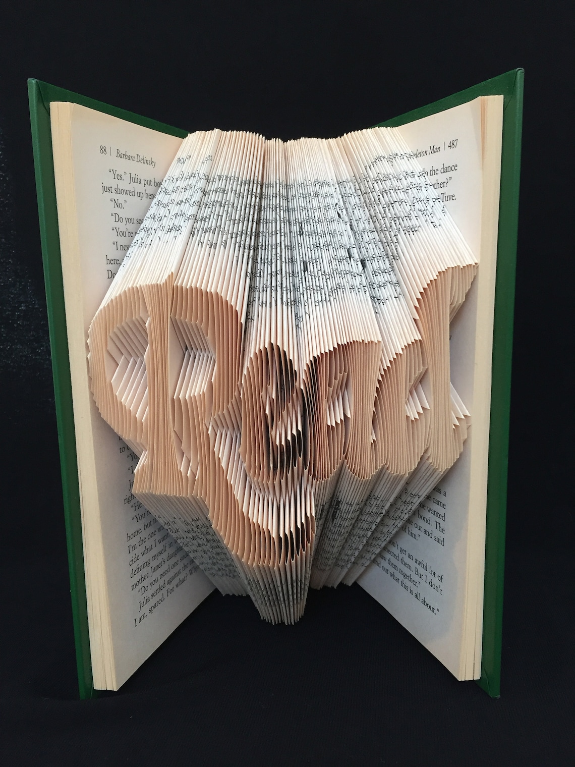 Folded Book Art-read-teacher Gift-librarian Gift-unique | Etsy