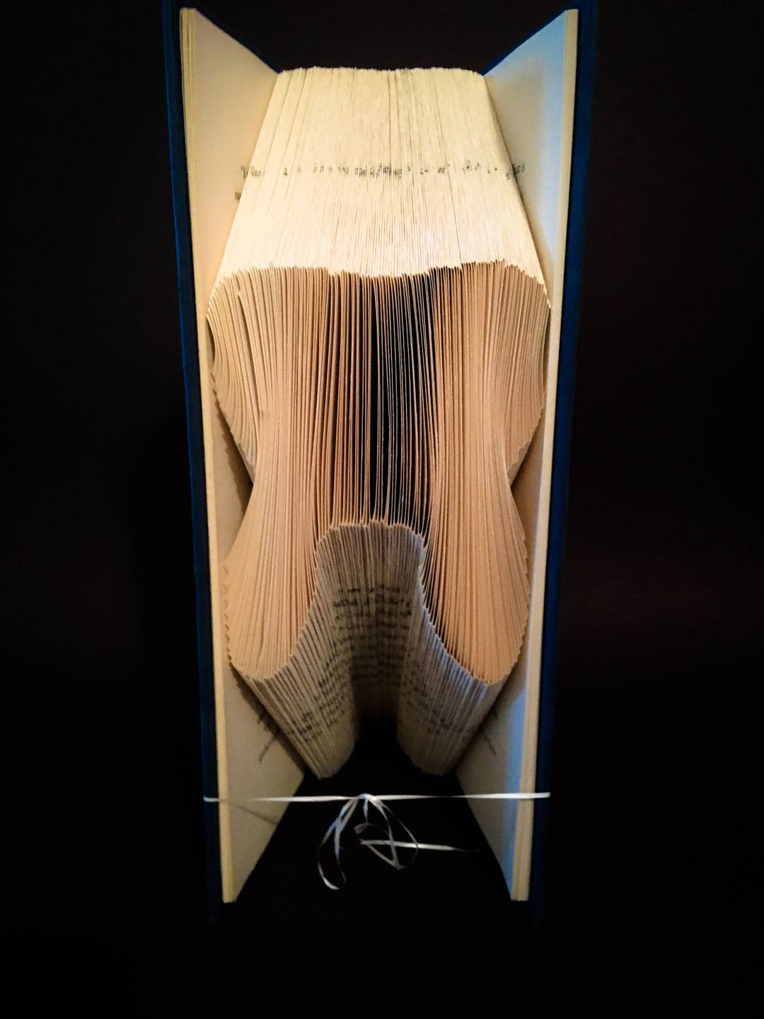 Folded Book Art - Tooth Design, Dental Gift, Handmade Decor - Etsy