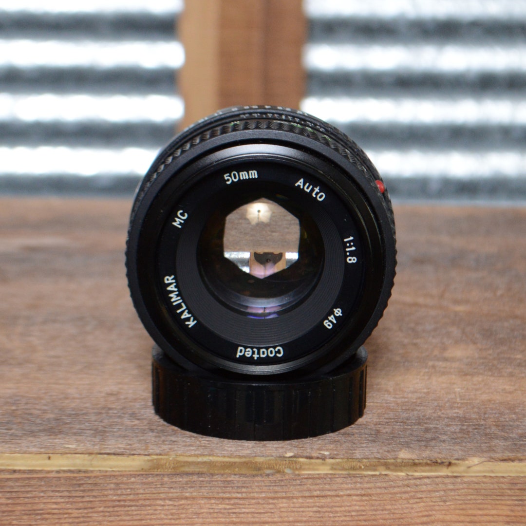 Vintage Kalimar 50mm F/1.8 Prime Lens With Hoya UV Filter for Slr ...