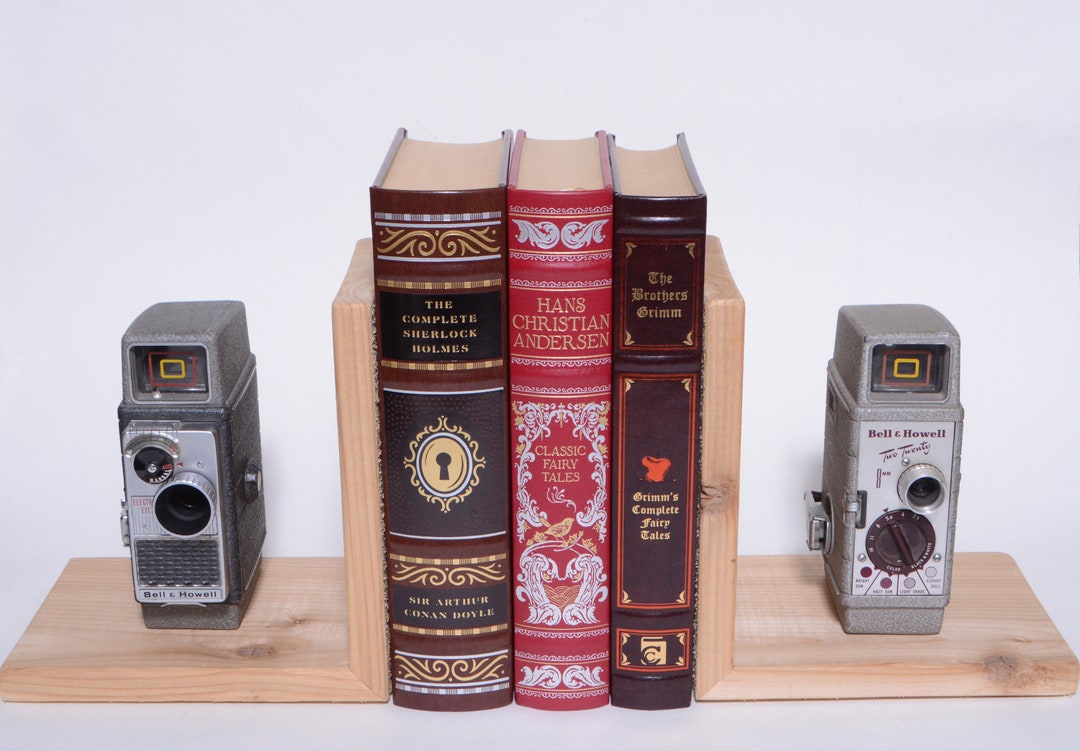 Vintage Bell & Howell 8mm Two Twenty and Electric Eye Cedar Wooden ...