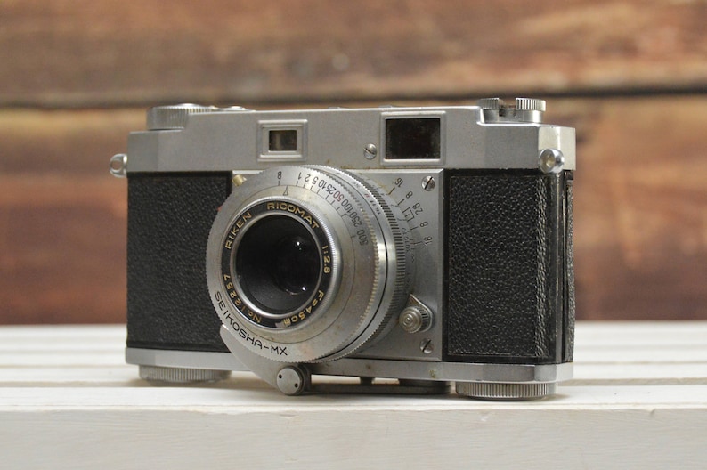 Vintage Ricoh 35 Deluxe Rangefinder Film Camera - Etsy