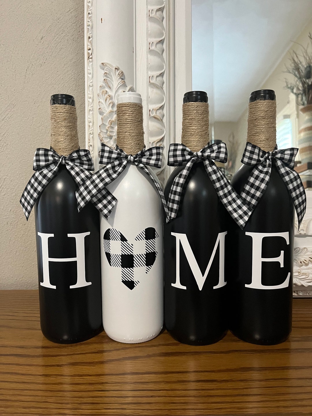 Farmhouse Home Decor | Black and White Decor | Home Decor - Etsy