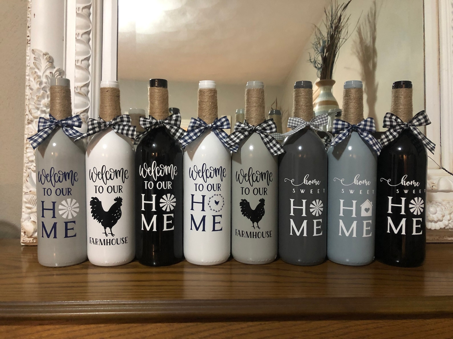 Farmhouse Home Decor 1 Bottle - Etsy