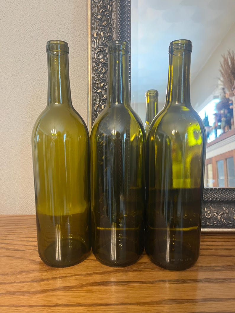 Empty Wine Bottles | Glass Bottles | Recycled Wine Bottles | Wedding ...
