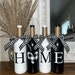 Modern Farmhouse Buffalo Plaid Decor County Decor Wine Bottle Home ...
