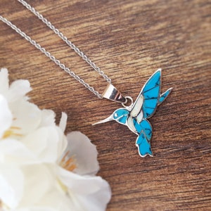 Hummingbird Necklace - Etsy