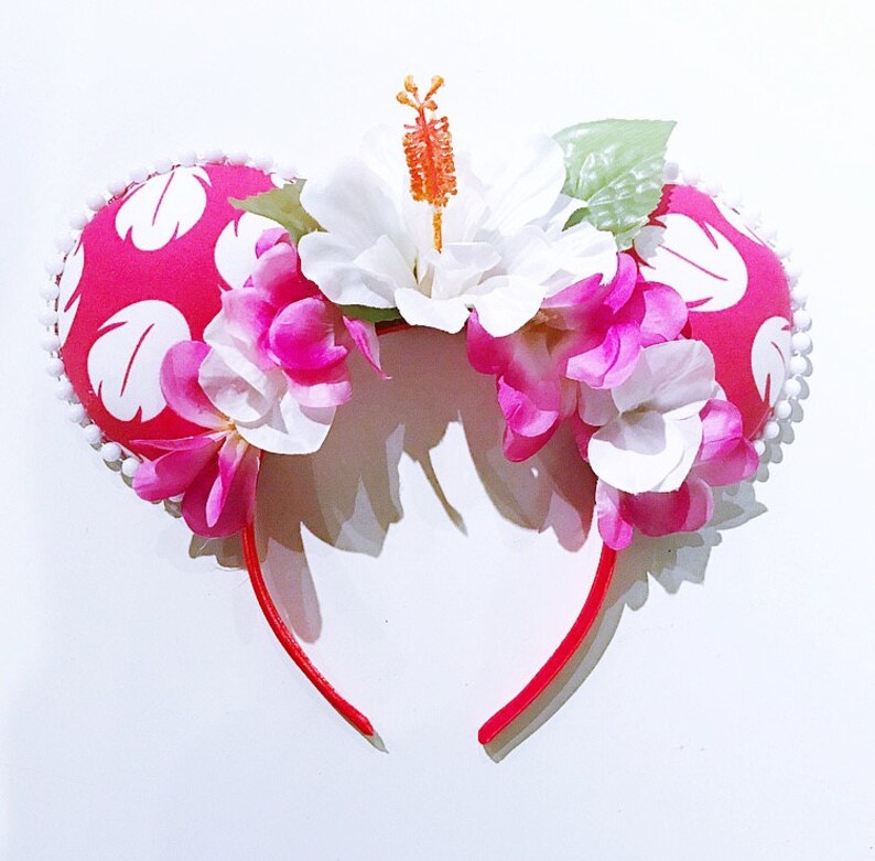 Lilo Floral Ears - Etsy