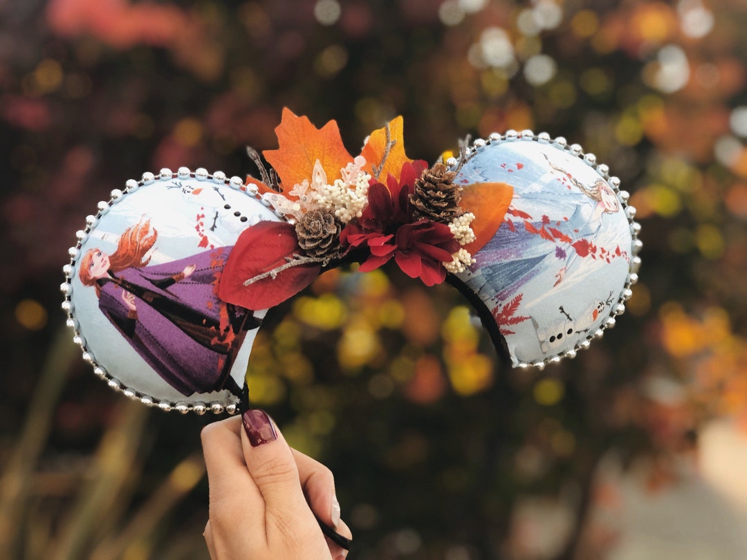 Frozen 2 Floral Ears - Etsy