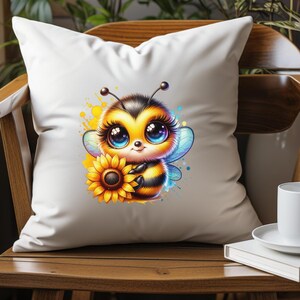 Bumblebee Clipart Bundle, Cute Bee Clipart Bundle, Honey Bee PNG, Bees ...