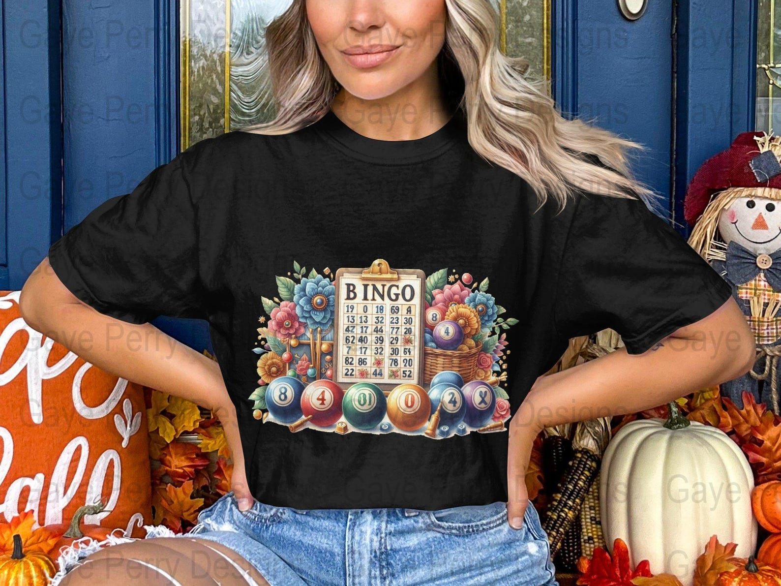 Watercolor Bingo Clipart: Floral Balls and Cards (digital Download) - Etsy