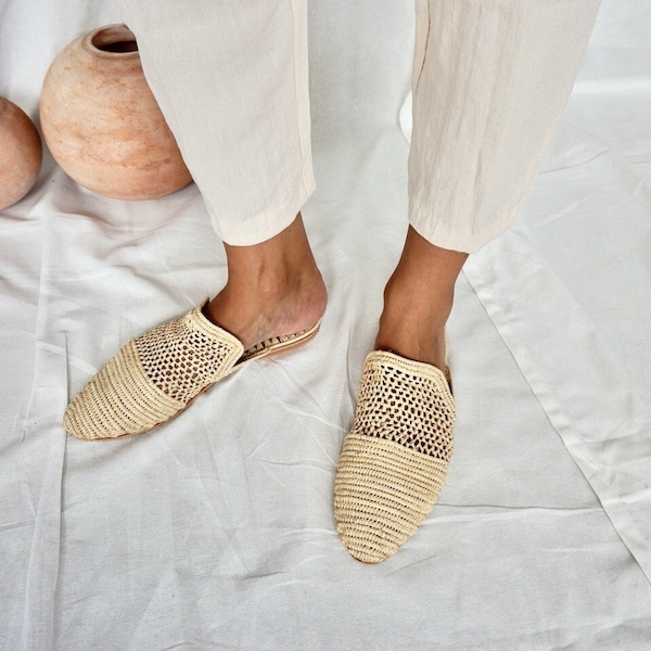 Raffia Shoes - Etsy