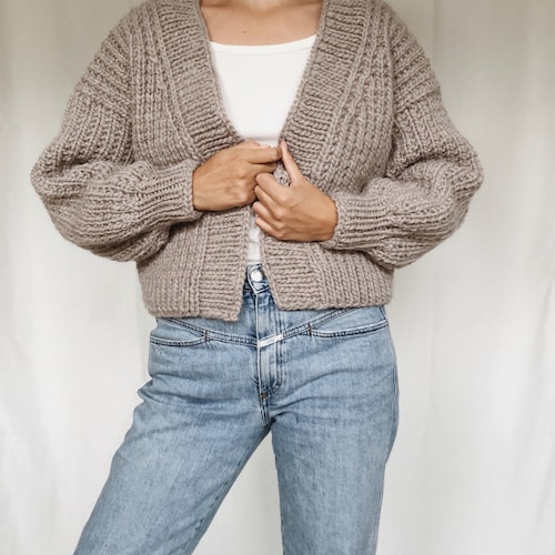 Knitting Pattern Sweater the Softie Sweater PDF ENGLISH - Etsy