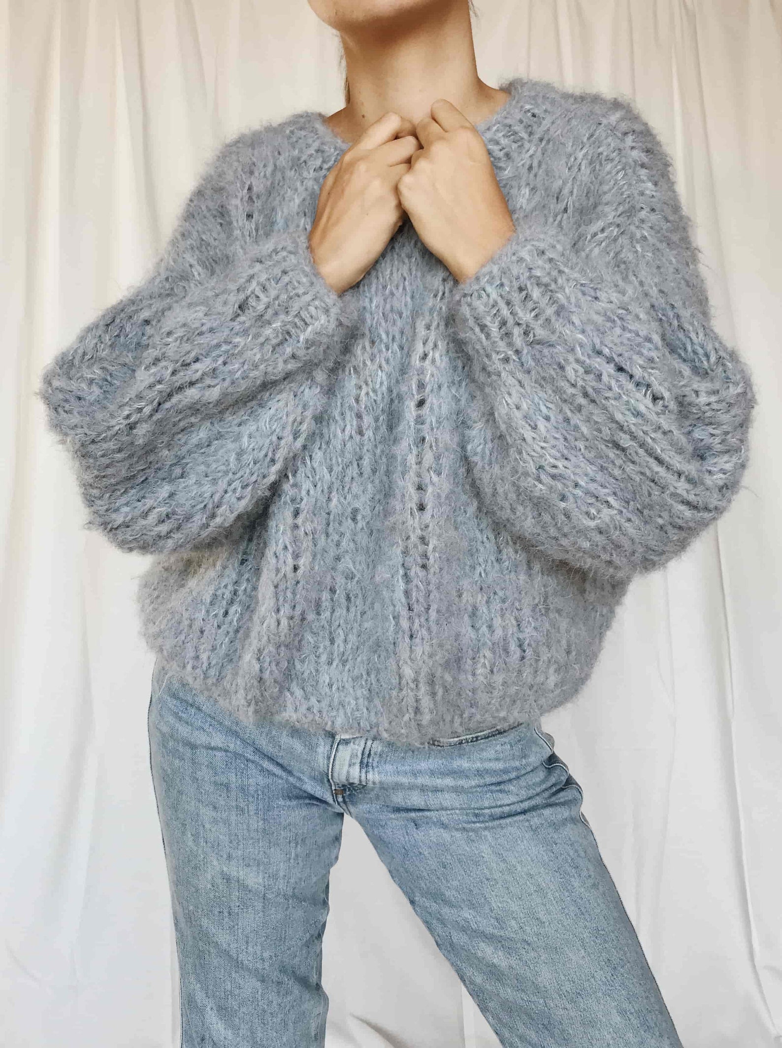 Knitting Pattern Sweater the Softie Sweater PDF ENGLISH - Etsy