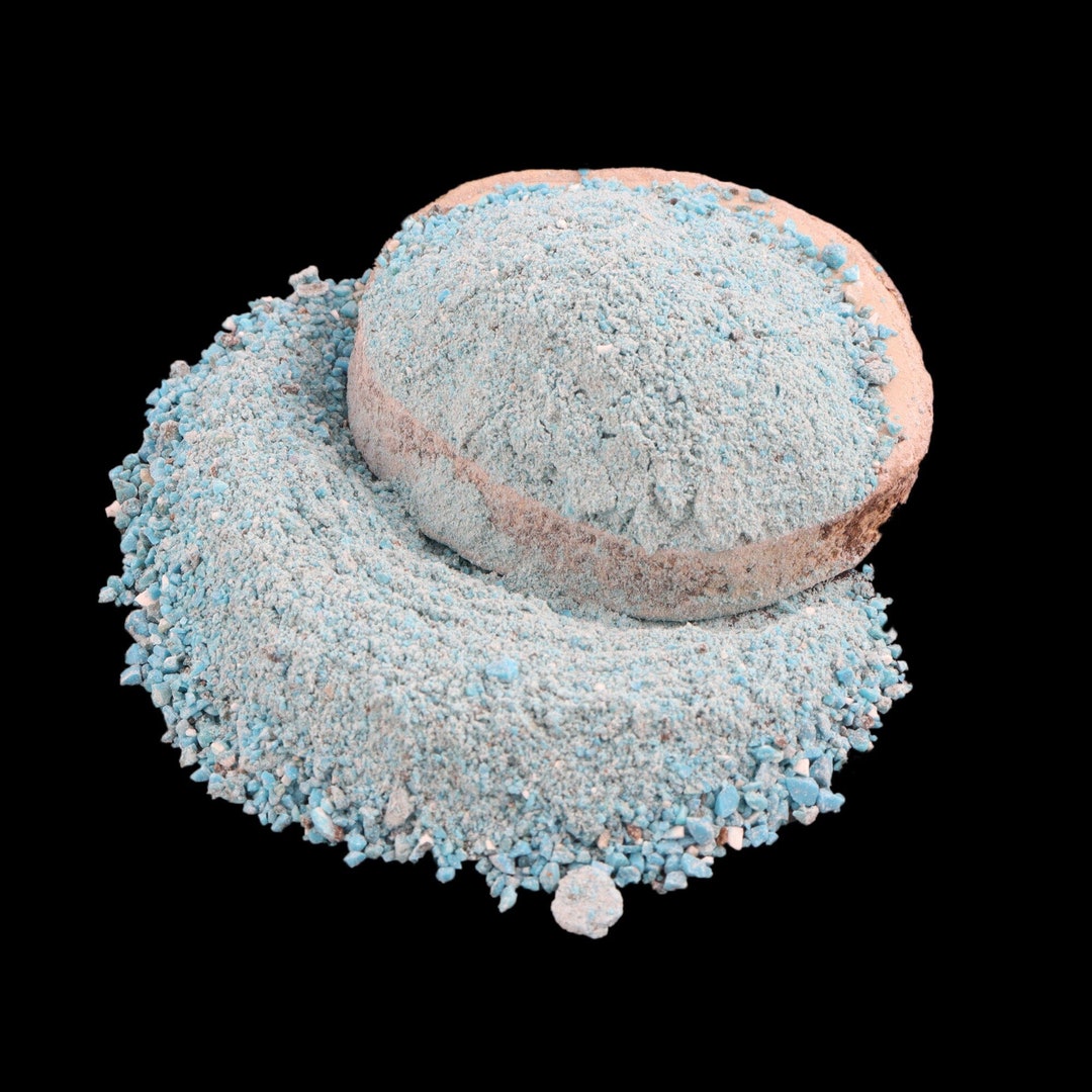 Natural Rough Turquoise Crushed Powder, December Birthstone - Etsy