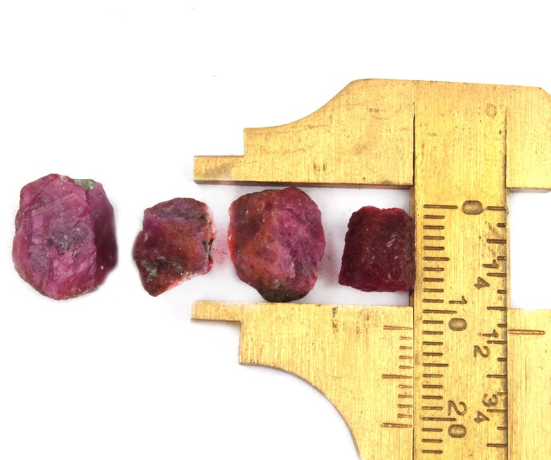 Natural Rough Ruby Raw Ruby Loose Gemstones July | Etsy