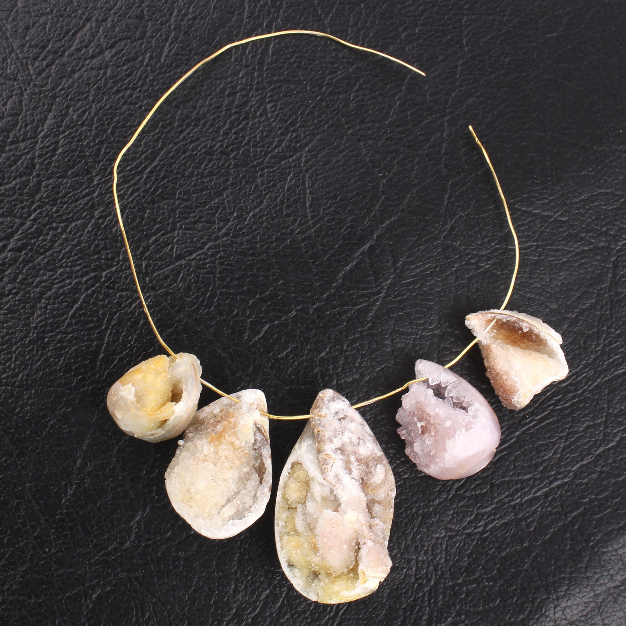 Natural Shell Druzy Drilled Shells Sea Shell Crystal Shell - Etsy