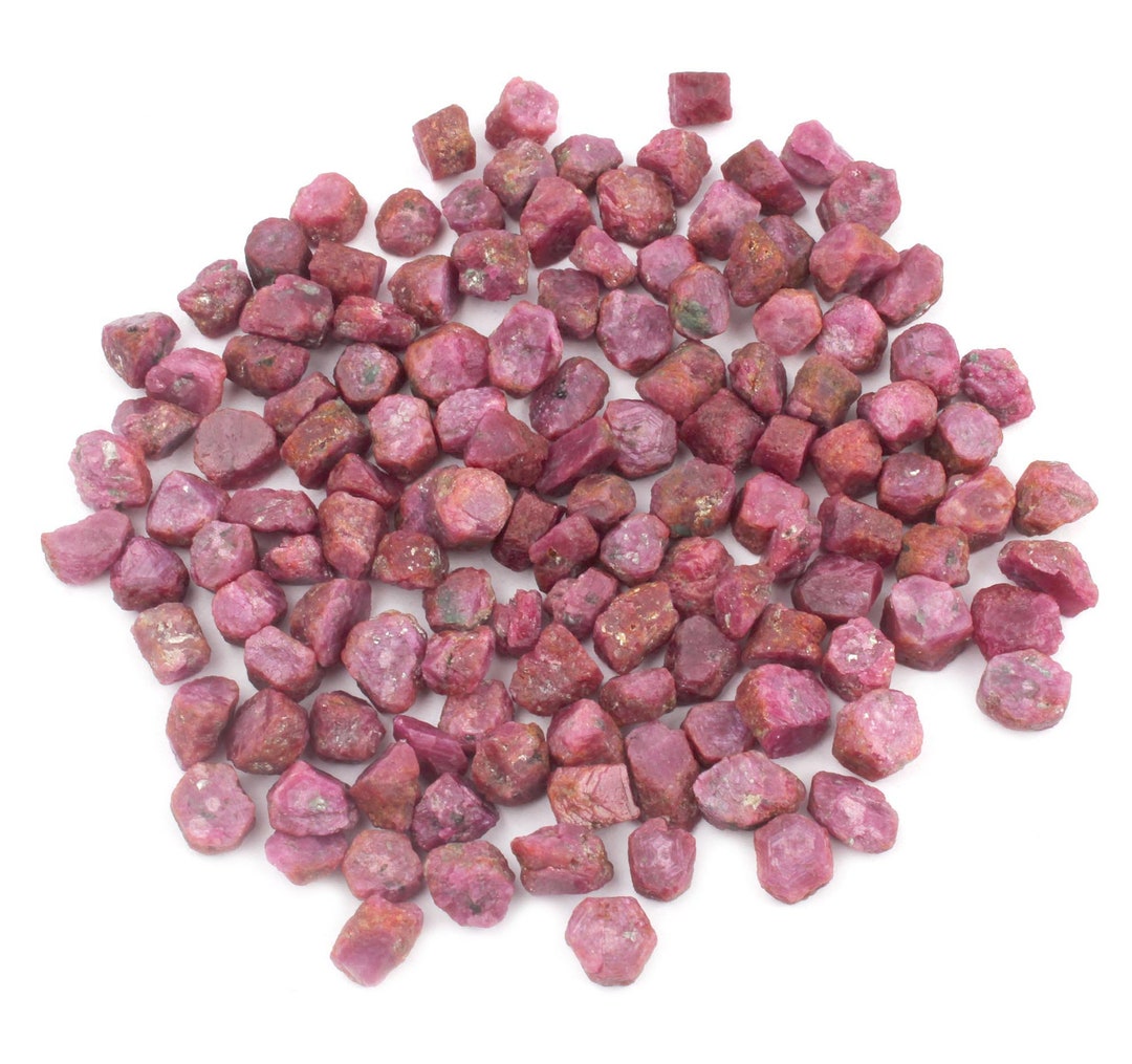 Natural Rough Ruby, Raw Ruby, Loose Gemstones, July Birthstone, Red ...