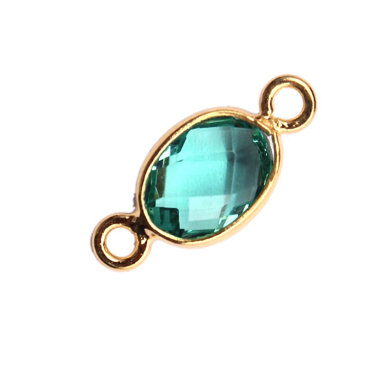 Faceted Aqua Hydro Quartz Gemstone Multi Shapes Charm | Etsy