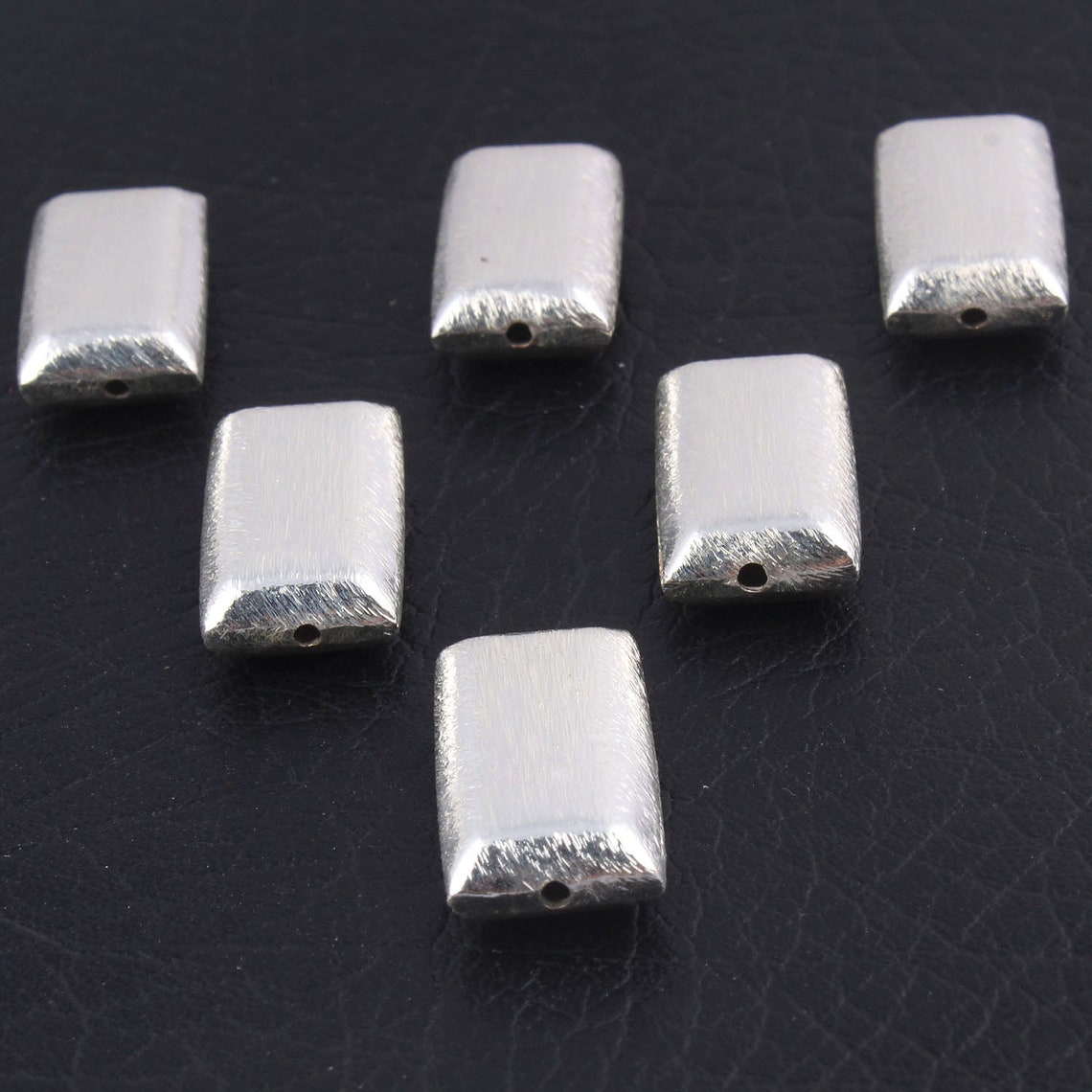 Matte Finish Beads Rectangle Beads DIY Beads Rectangle | Etsy