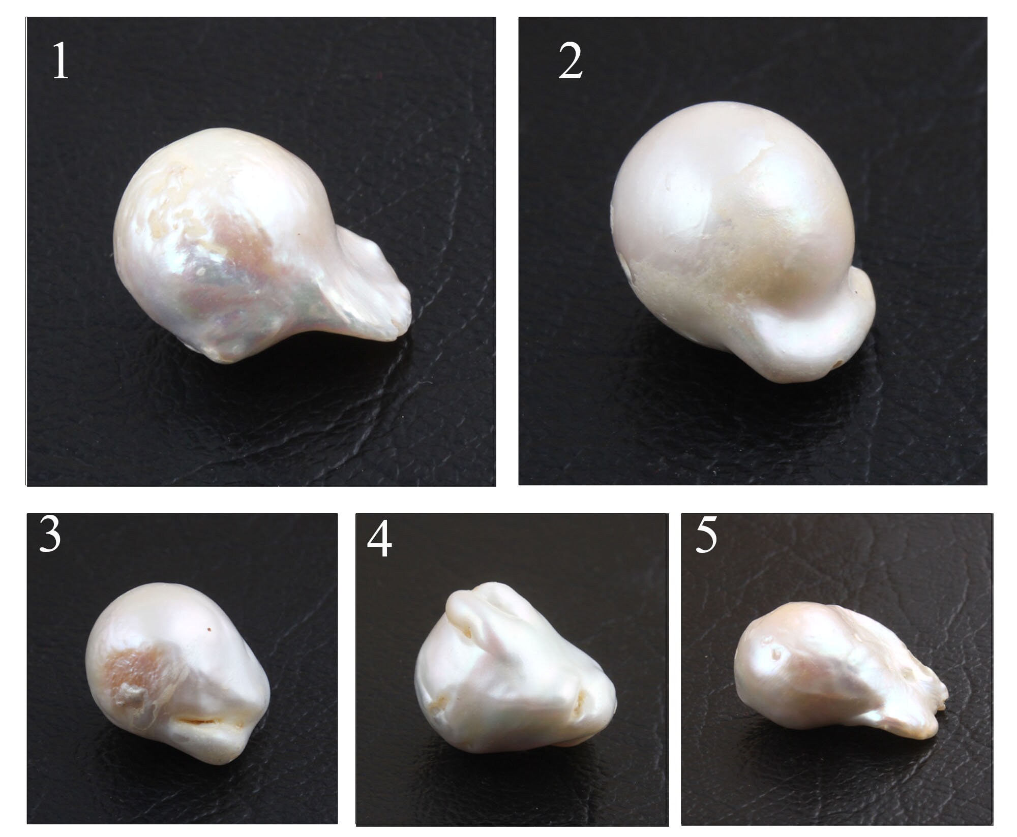 Baroque Pearl Loose Gemstone Top Drilled Baroque Pearl DIY | Etsy