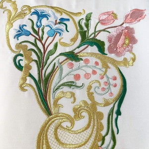 Rococo Spring Stomacher Panel - Etsy