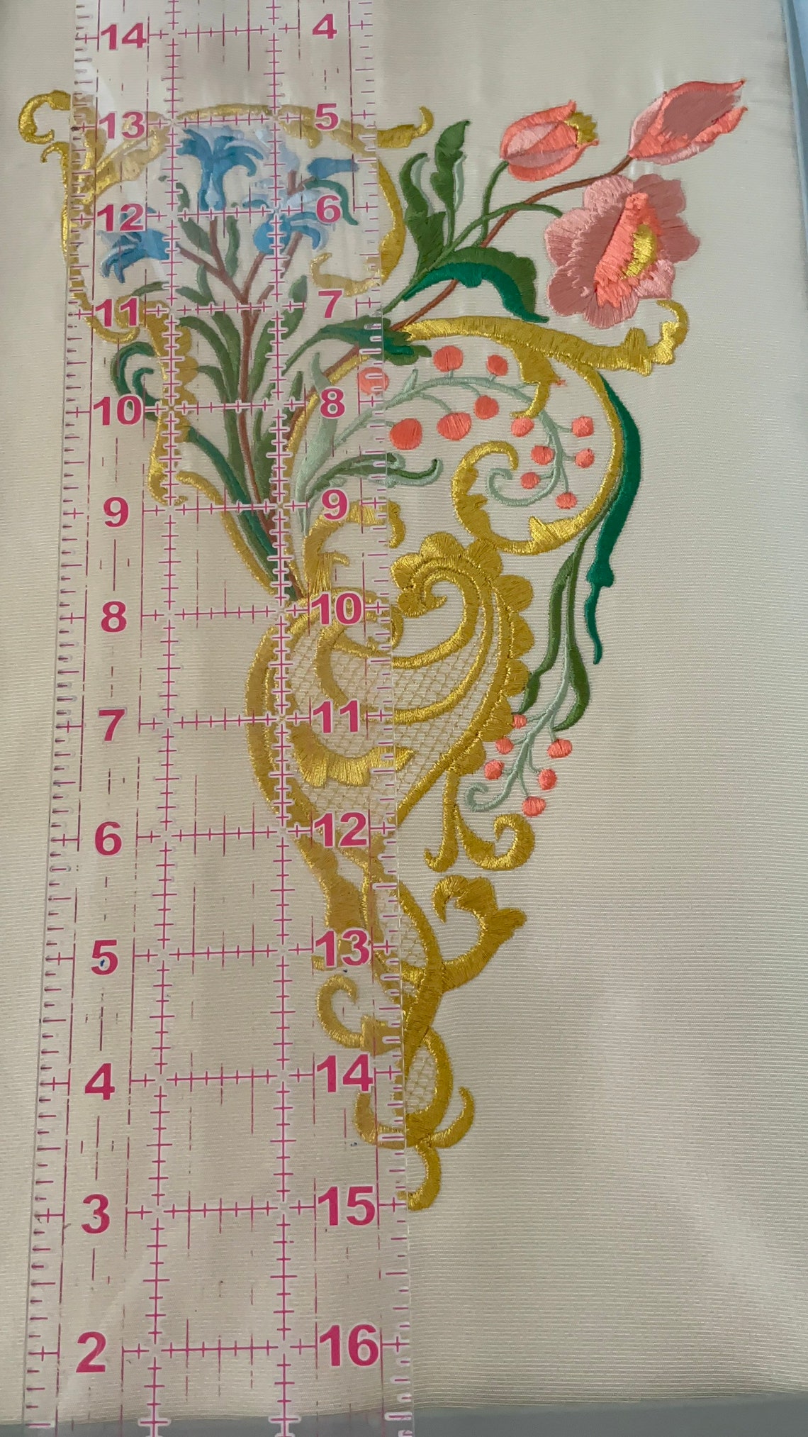 Rococo Spring Stomacher Panel - Etsy