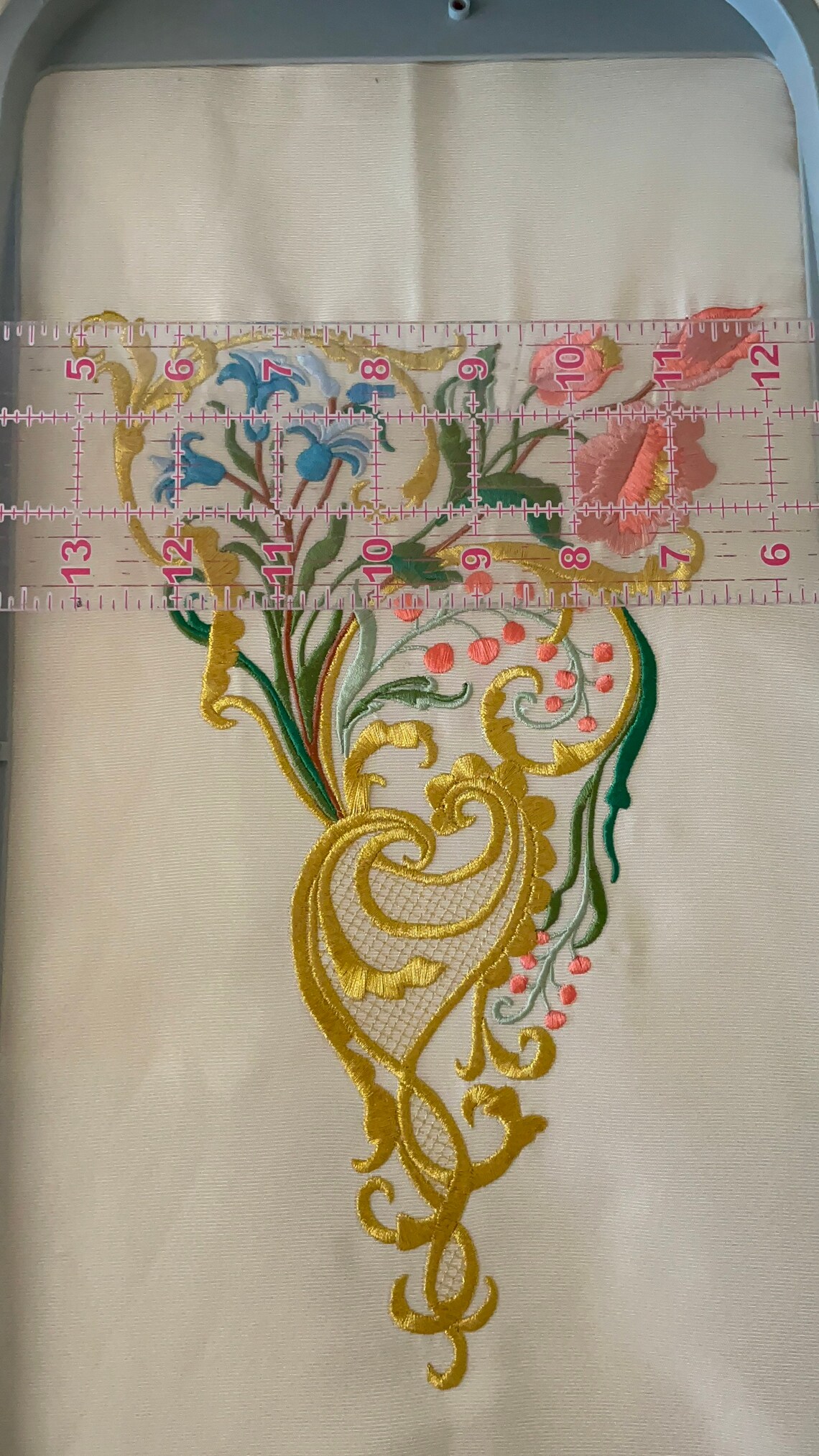 Rococo Spring Stomacher Panel - Etsy