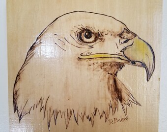 Eagle Pyrography - Etsy