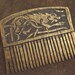 Wooden Comb, Medieval Comb, Fenrir Comb, Wolf, Viking, Norse ...
