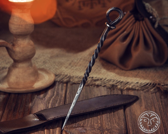 Forged Viking Fork, Medieval Fork, Rustic Fork, Forged Cutlery, Hand ...