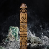 Hand Carved Wooden Slavic Gods: Svarog, Rod, Veles, Perun, Dajdbog - Etsy