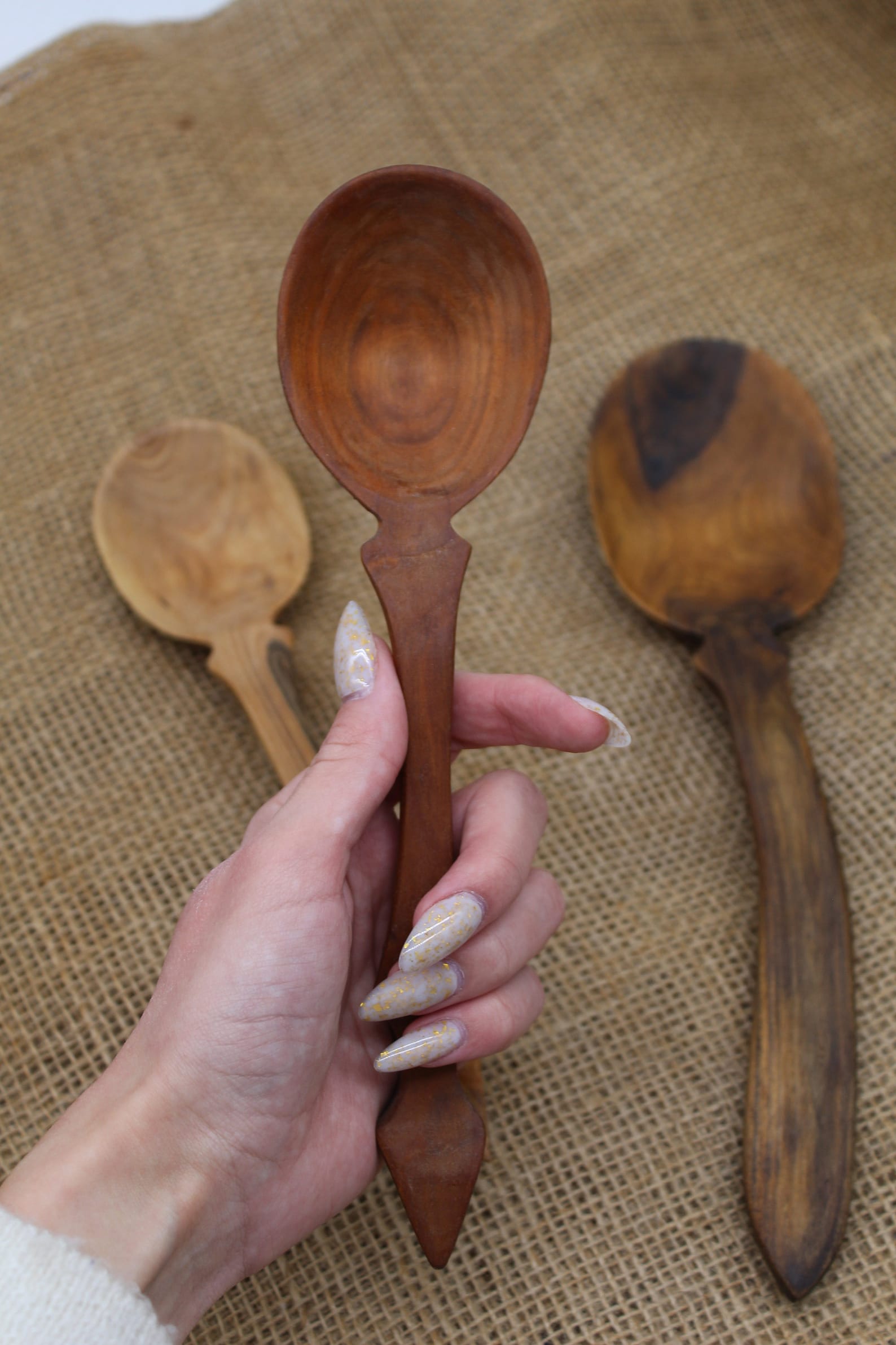 Medieval Spoon Viking Spoon Wood Cutlery Hand Carved - Etsy