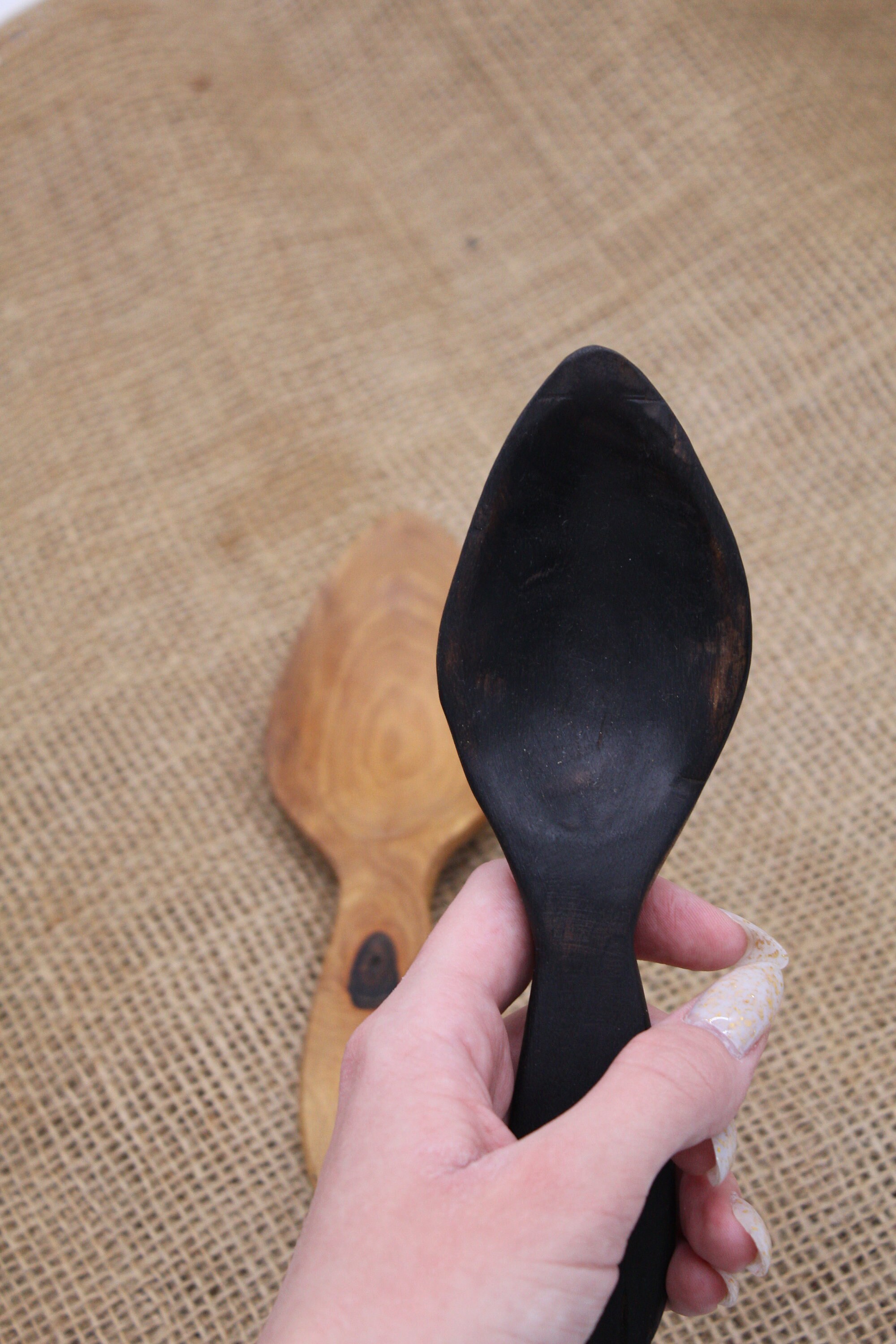 Medieval Spoon Viking Spoon Wood Cutlery Hand Carved - Etsy