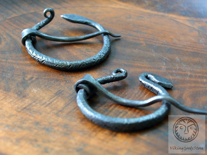 Penannular Viking Brooch Cloak Pin Cloak Clasp Fibula | Etsy