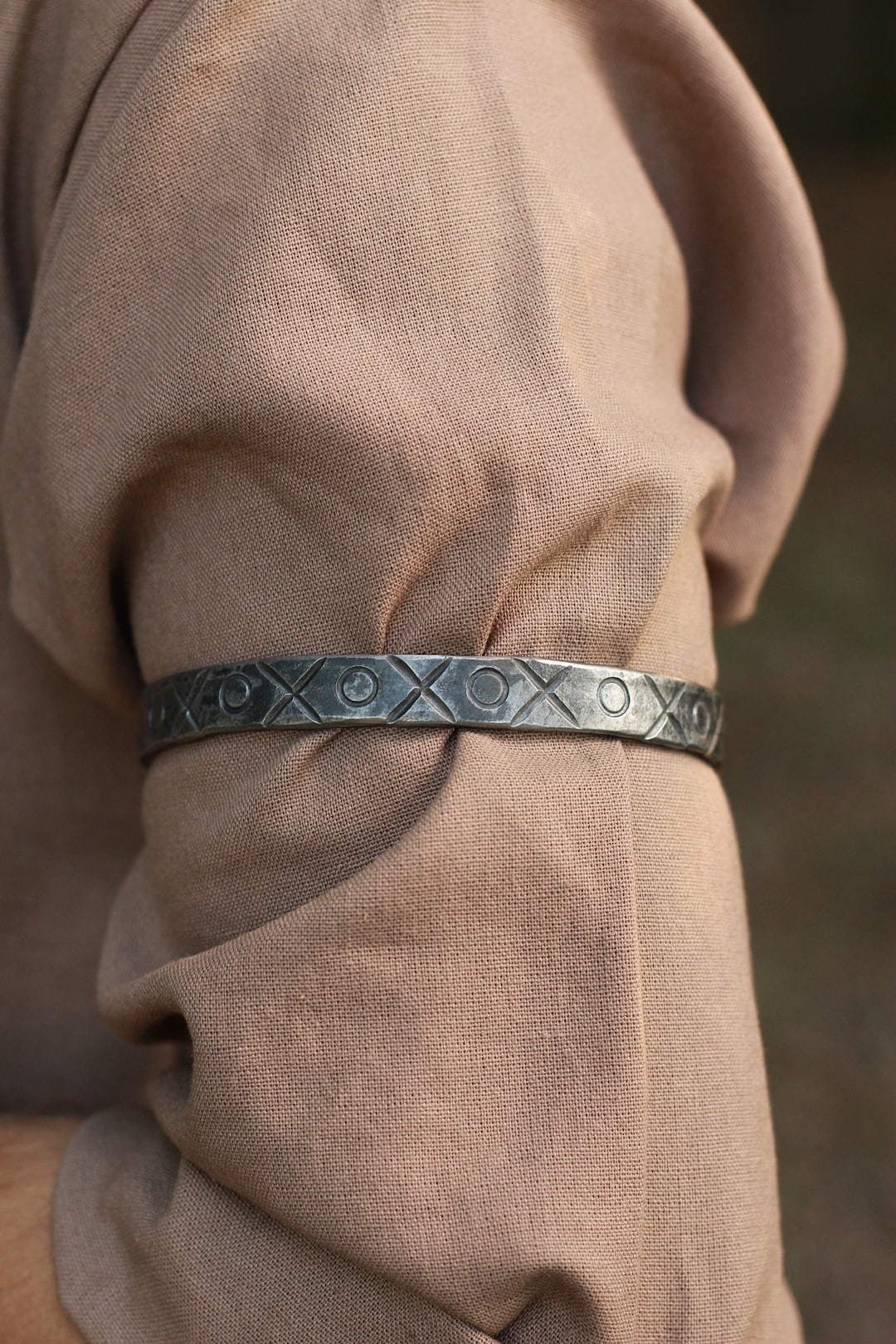 Forged Arm Ring, Bracelet, Medieval Torc, Iron Bangle, Ancient Jewelry ...