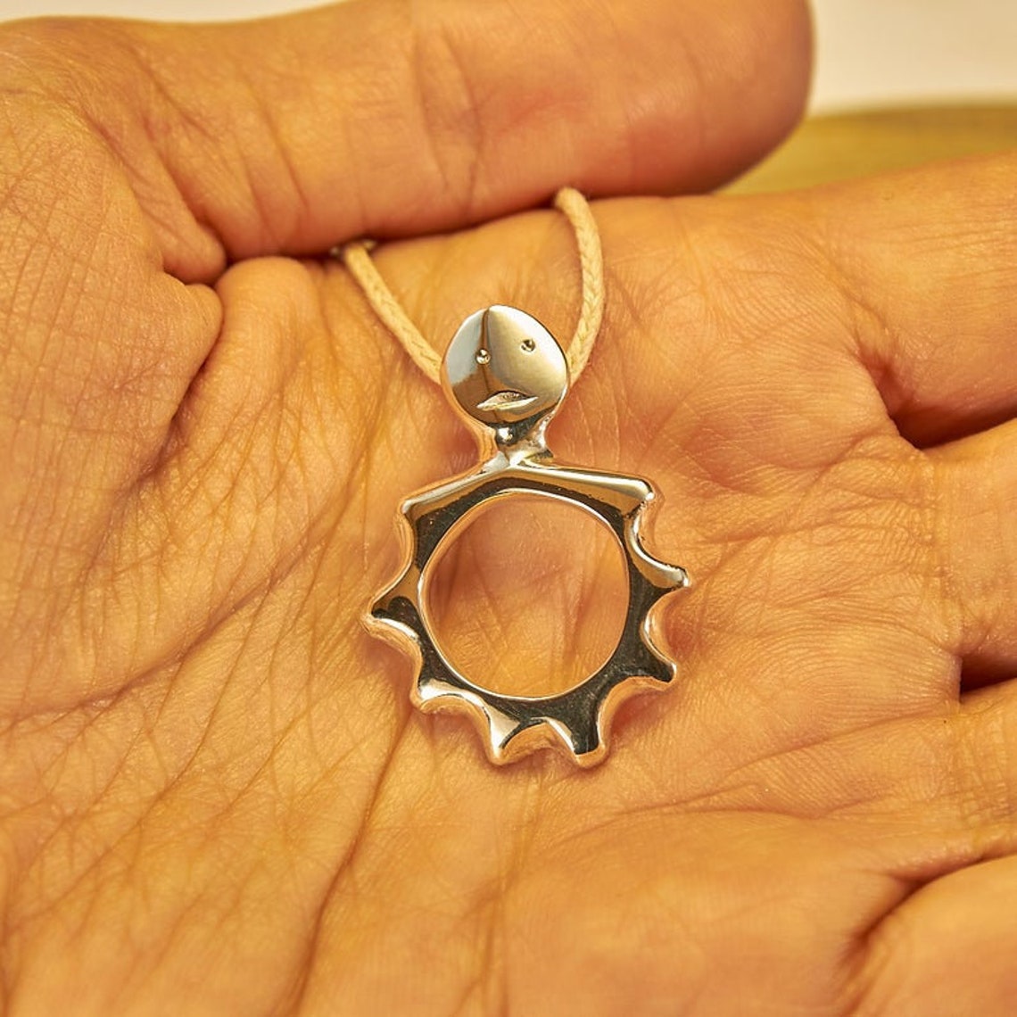 Medieval Solar Deity Sun Pendant Amulet Talisman Solar - Etsy