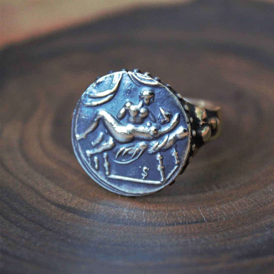 Roman Ring Roman Reenactment Spintria Ancient Ring Roman - Etsy