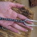 Forged Fork Viking Fork Medieval Fork Rustic Forged - Etsy