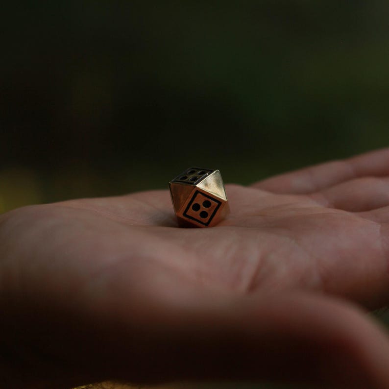Bronze Six Sided Dice, Medieval Viking Game Replica - Etsy UK