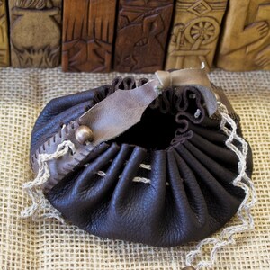 Medieval Purse, Medieval Wallet, Leather Pouch, Rustic, Hand Wallet ...