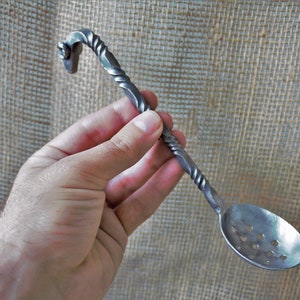 Rustic Absinthe Spoon, Ram Head, Ram Accessories, Rustic Kitchen ...